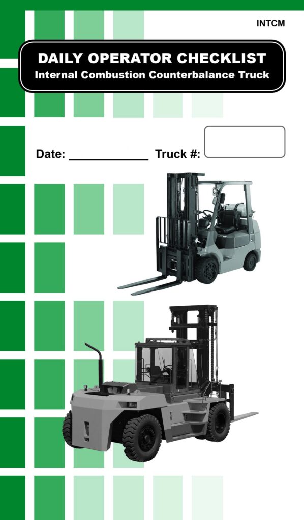 Propane Counterbalance Daily Checklist Refill - First Quality Forklift ...